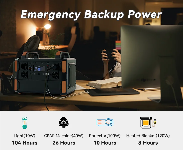 Flashfish F132 1000w Powerstation - Portable Energy Solution