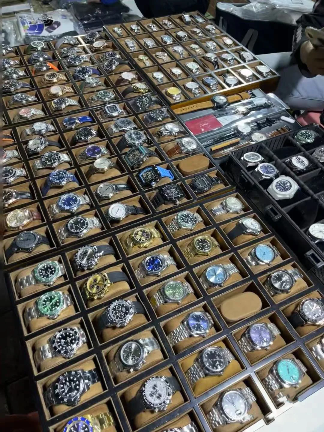 Top Master Design Waterproof Stainless Steel Wooden Watch Box 914l ...