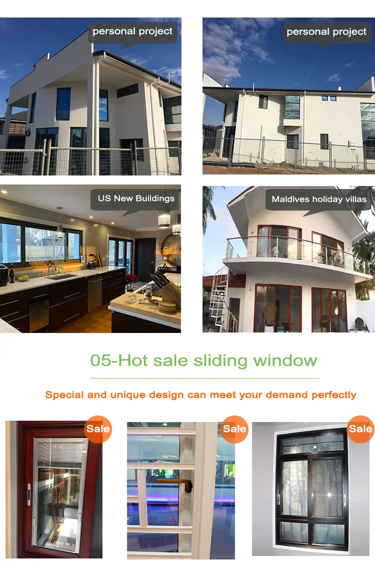 Champagne Color Aluminum Windows Double Glazed Windows - Buy Windows ...