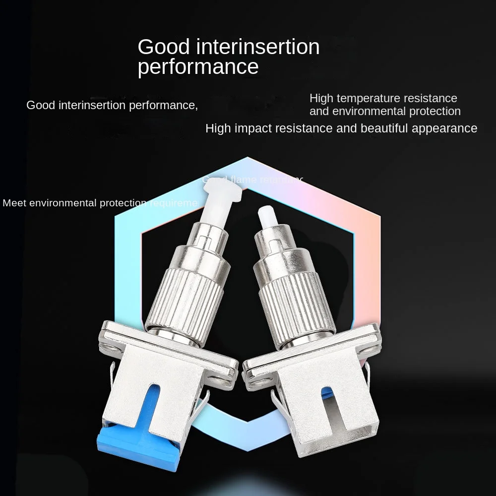 Fc-sc Flange Coupler Fiber Adapter Fc/apc Female To Sc/upc Male Fiber ...