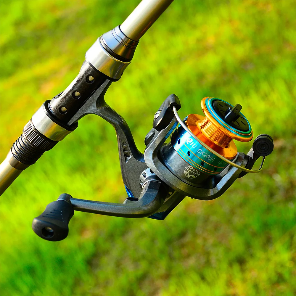 Carbon Fiber Telescopic Fishing Rod With Spinning Reel Combos With ...