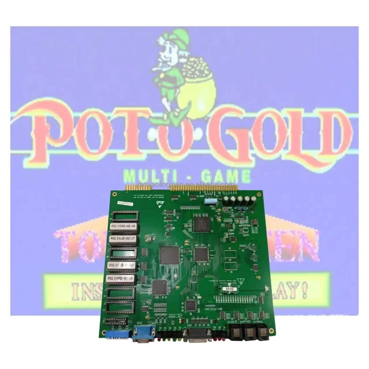 High Return POG PCB Board for T340 POT O GOLD 510 580 595 Mulit Version ...