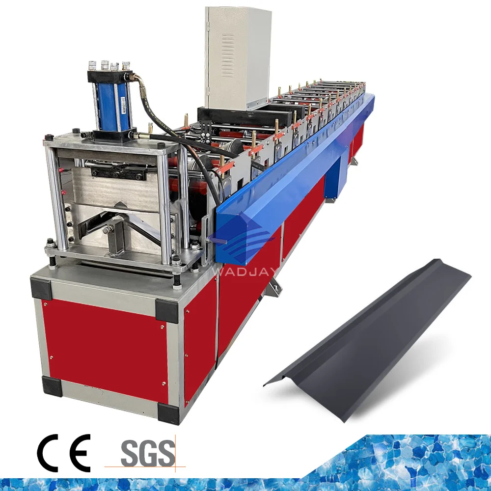 Wadjay Colored Roof Ridge Capping Rolling Forming Machine - Buy 312 ...
