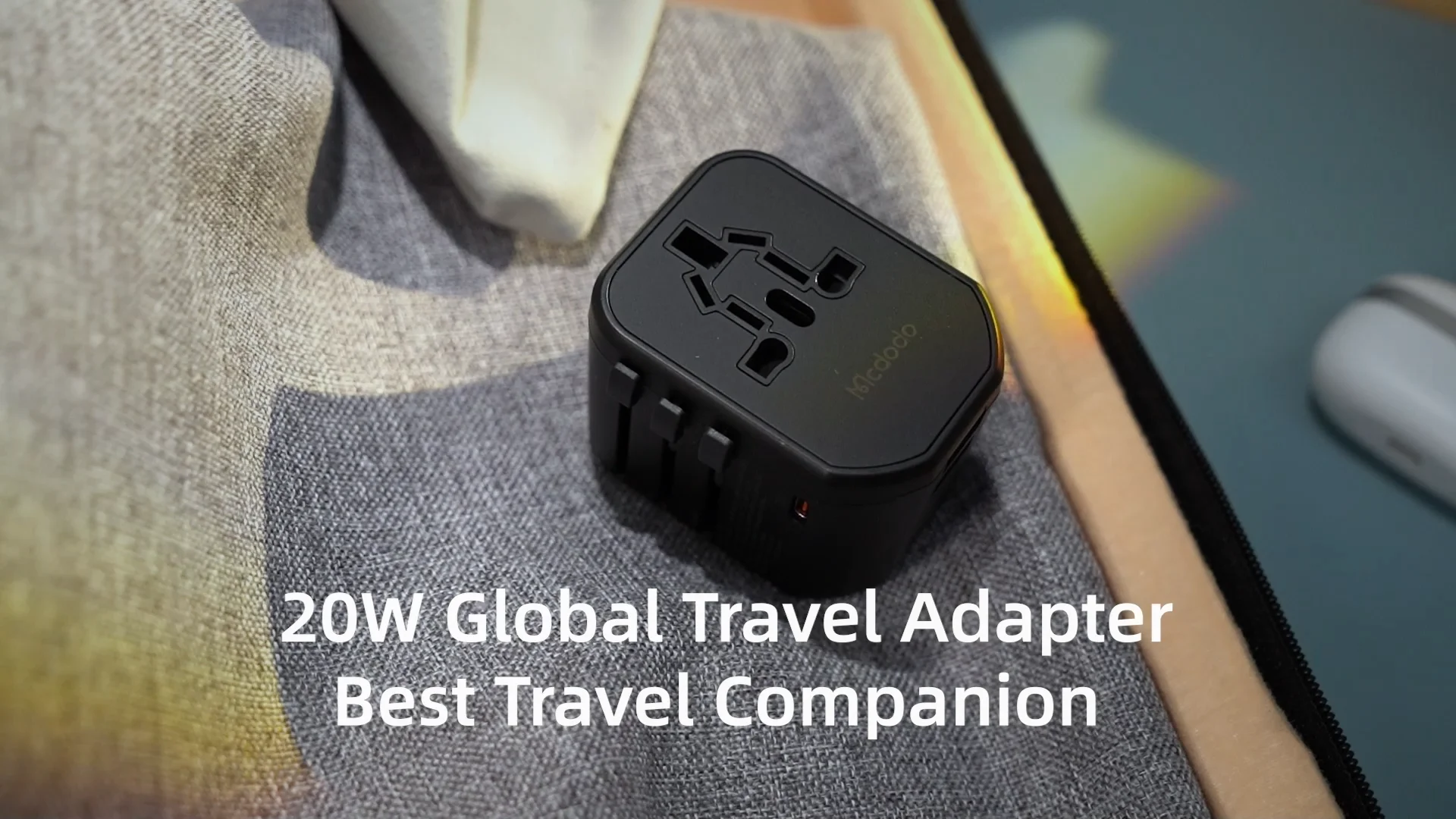 Mcdodo 20w International Travel Adapter Ac Plug Adaptor With Led 20w ...