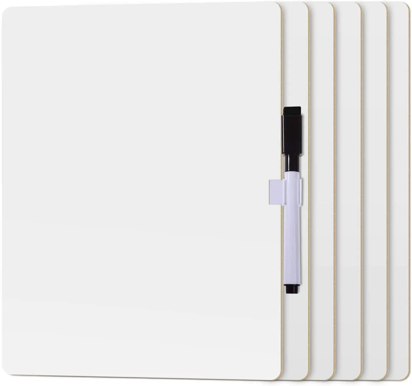 Customized 9 X12 Inch Frameless Laminated MDF Whiteboard