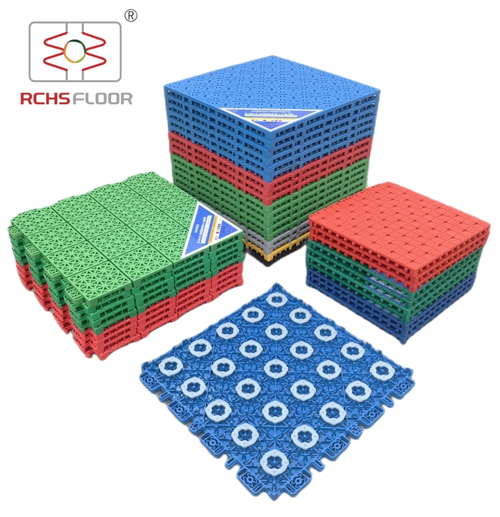 Custom Fiba Basketball Court Sports Hall Floor Interlocking Pp Tiles ...