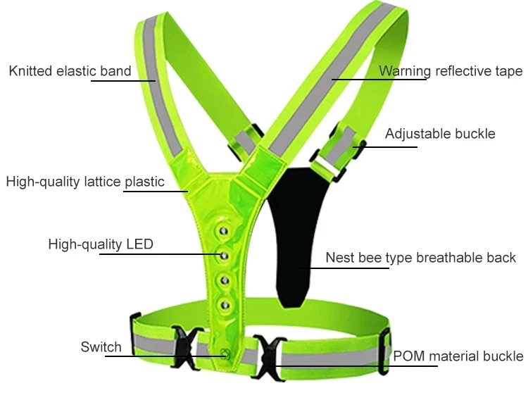 Horse Safety Vest For Men Vest Safety Led Normal Safety Vest - Buy ...
