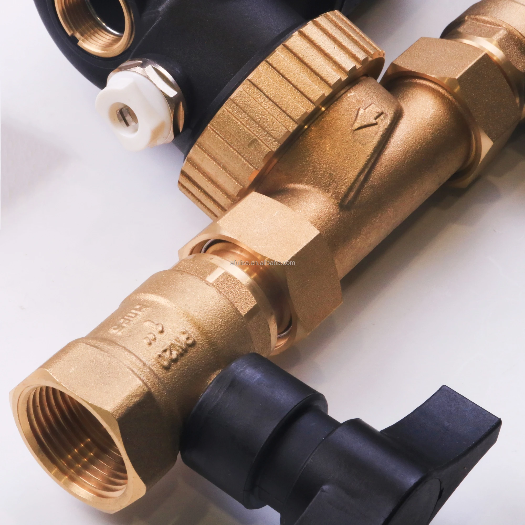 Water Filter With Ball Valves 22mm 28mm Connection Boiler System Home ...