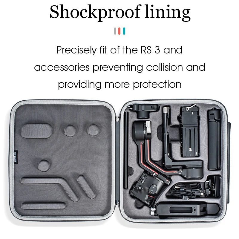 Startrc Portable Pu Carrying Storage Case For Dji Rs 3 Ronin Rs3 ...