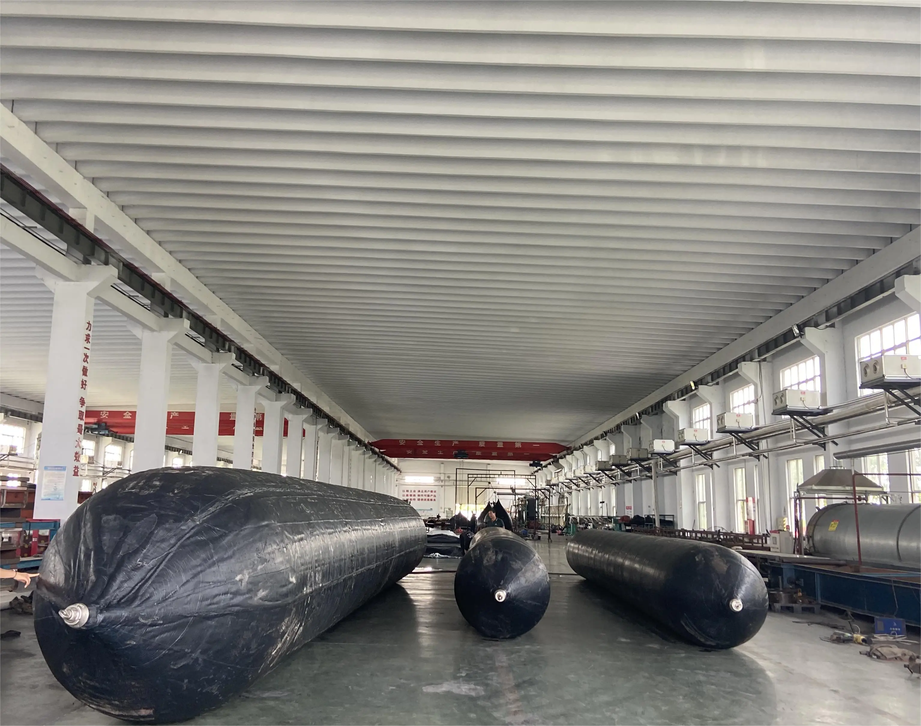 Ship Launching Inflatable Marine Air Lifting Bag For Salvage And ...