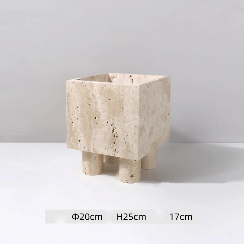 Nordic Natural Travertine Custom Design Travertine Flower Vase| Alibaba.com