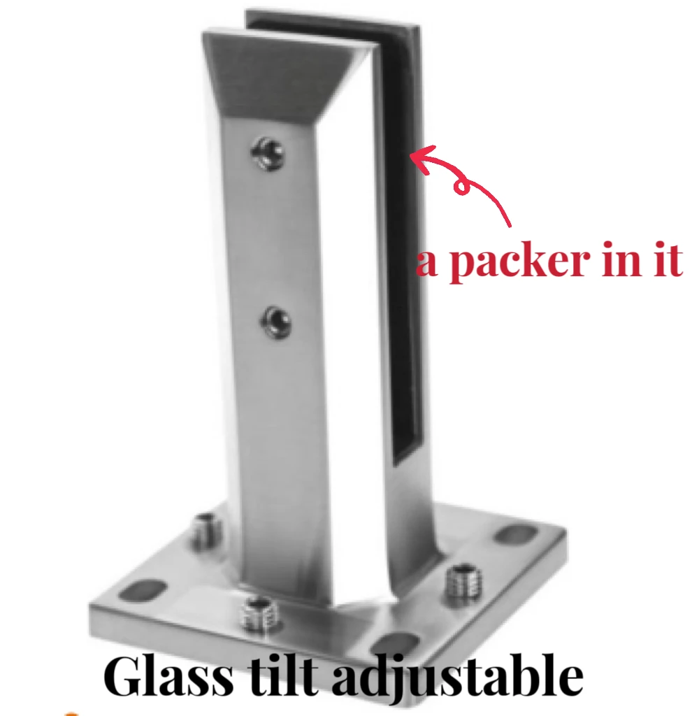 Frameless Glass Swimming Pool Fencing Ss 2205 Railing Glass Spigot ...