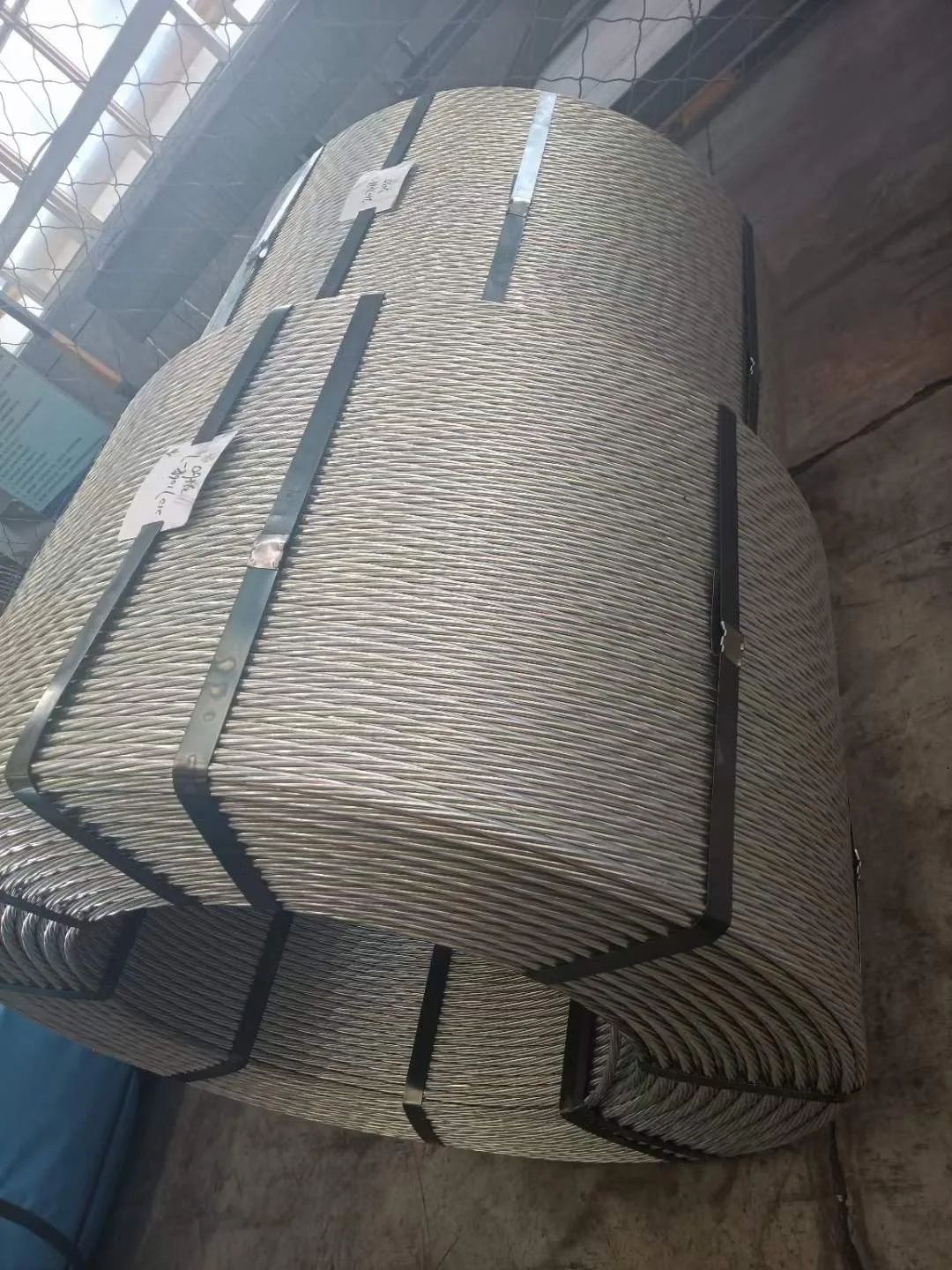 Prestressing Steel Strand Steel Stranded Wire 1/6 High Tensile ...