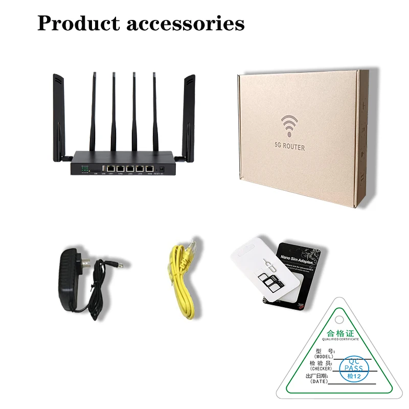 1200mbps Dual Band Router - HUASIFEI WS1208V2 Firmware RM502Q-AE