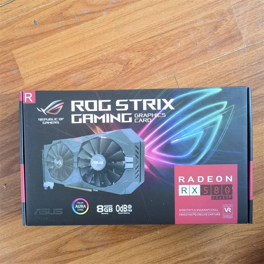 Strix A Sus Rx 580 8g Graphic Cards 2048sp Evo Computer Original A Sus Amd Video Card Rx580 8g ...