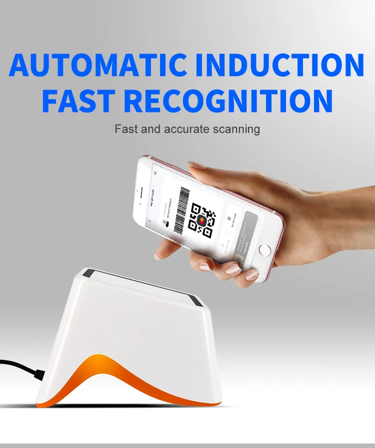 Mobile E Payment Box QR Bar Code Scanner Reader Payment 2D