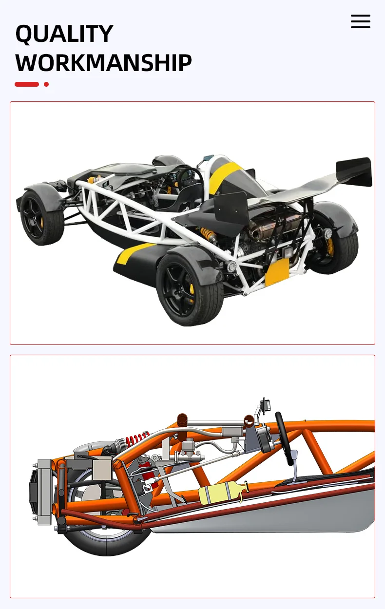 Customized High Quality ATV Buggy Racing Frame - Ariel Atom Chassis