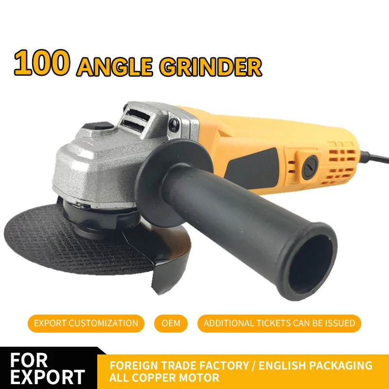 100MM Professional Cordless Angle Grinder Electric Power Tools Mini ...