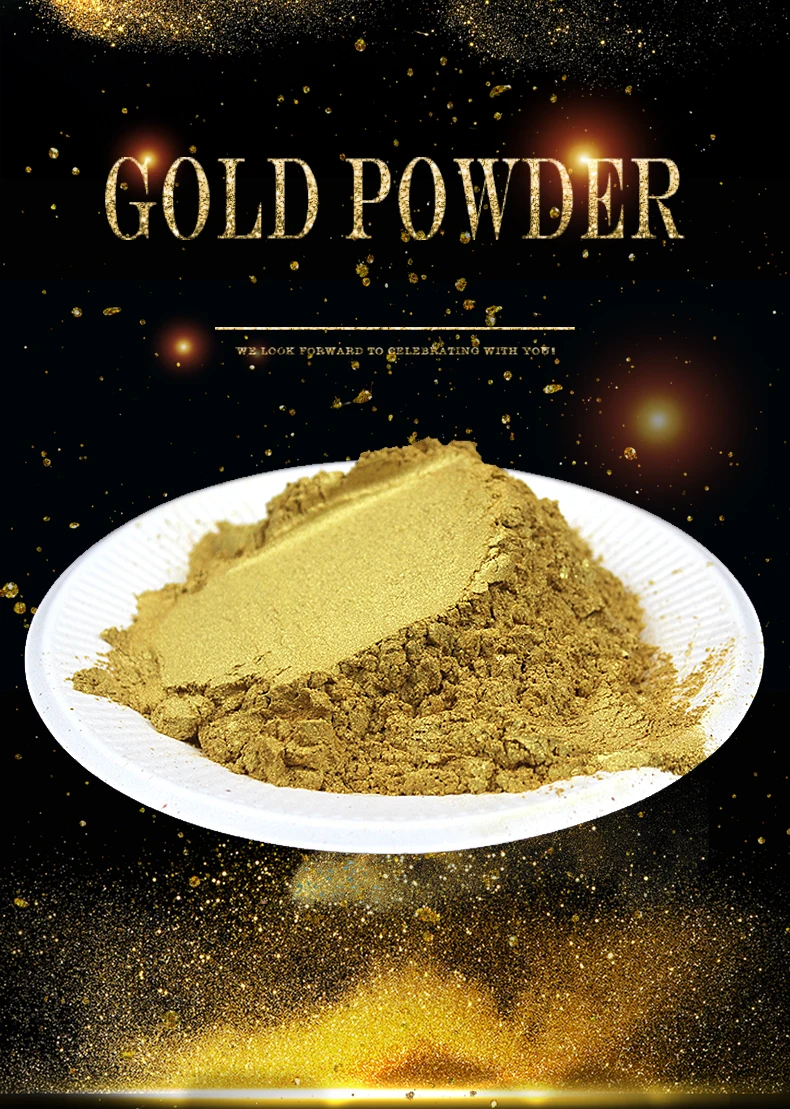 Wholesale 600-800 Mesh Mica Powder for Gold Pigment Coating