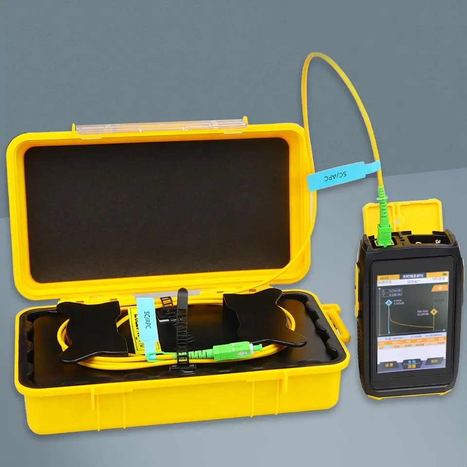 Waterproof OTDR Launch Cable Box - 500m to 2km Fiber Optic