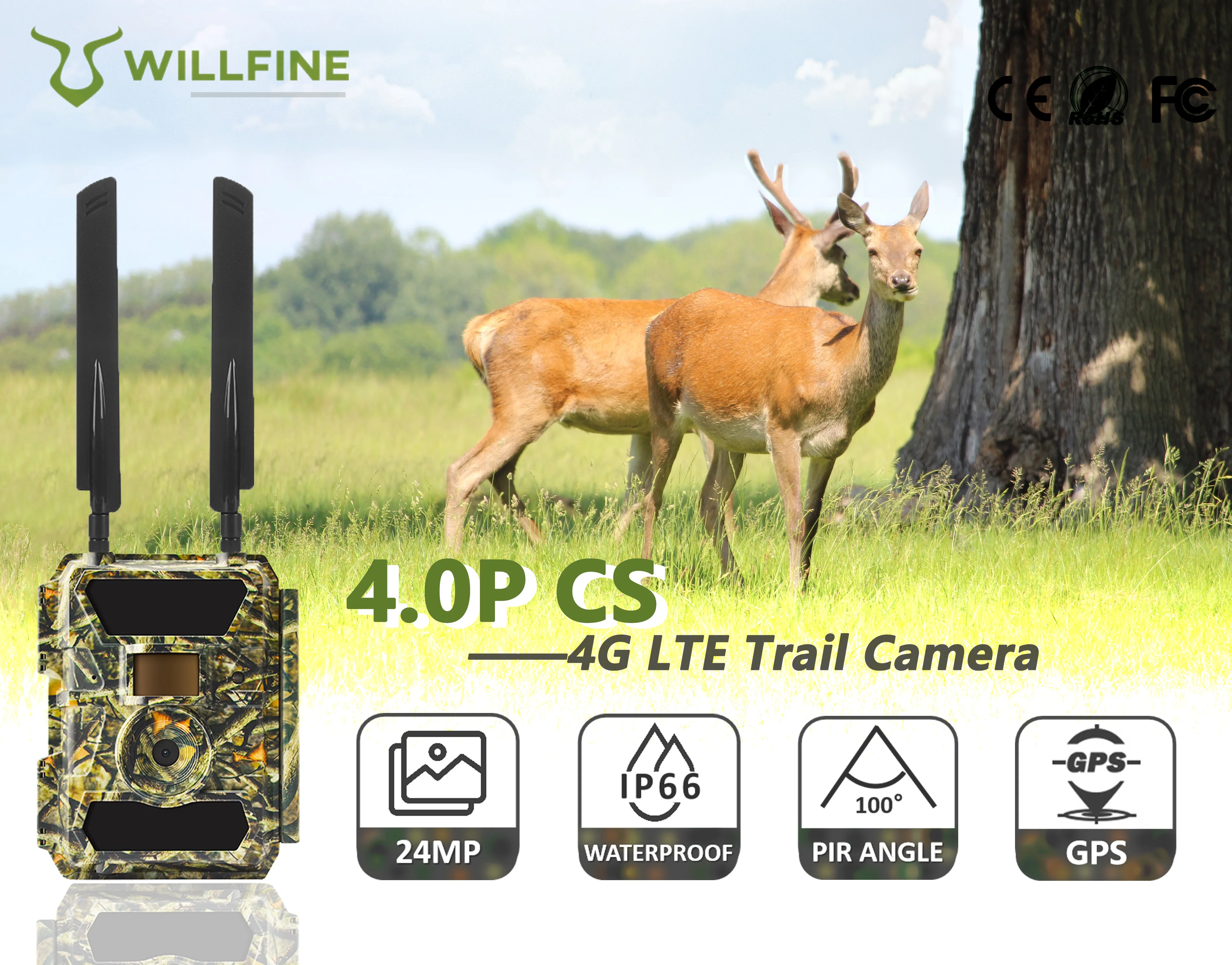 Alibaba.com: Fototrappola 4G SIM GSM Cameratrap Wildlife Photo Trap ...