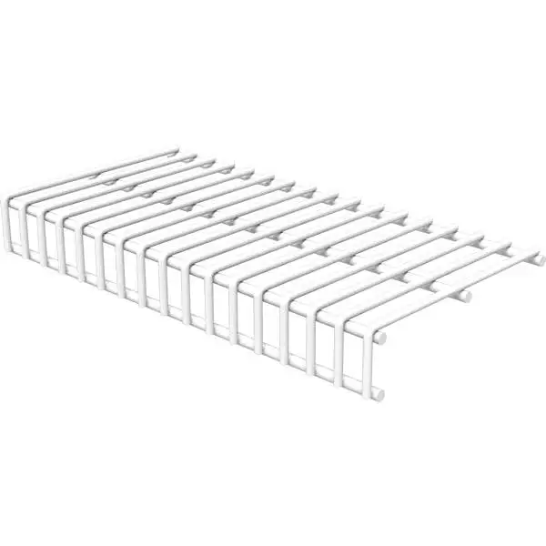 White Wire Shelves for Closet - Durable & Versatile Storage