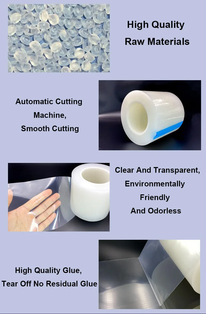 Consumer Electronics 20 Micron Surface Transparent Reticulated Pe ...