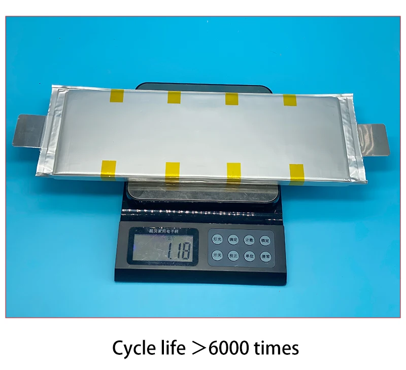 New 3.2V 65AH Pouch Lifepo4 Battery Rechargeable Cell 12V 24V Batteries ...