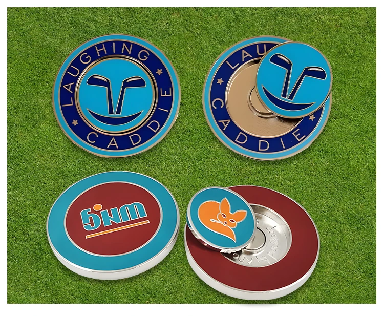 Hot Sale Custom Magnetic Golf Ball Marker Custom Poker Chips Casino ...
