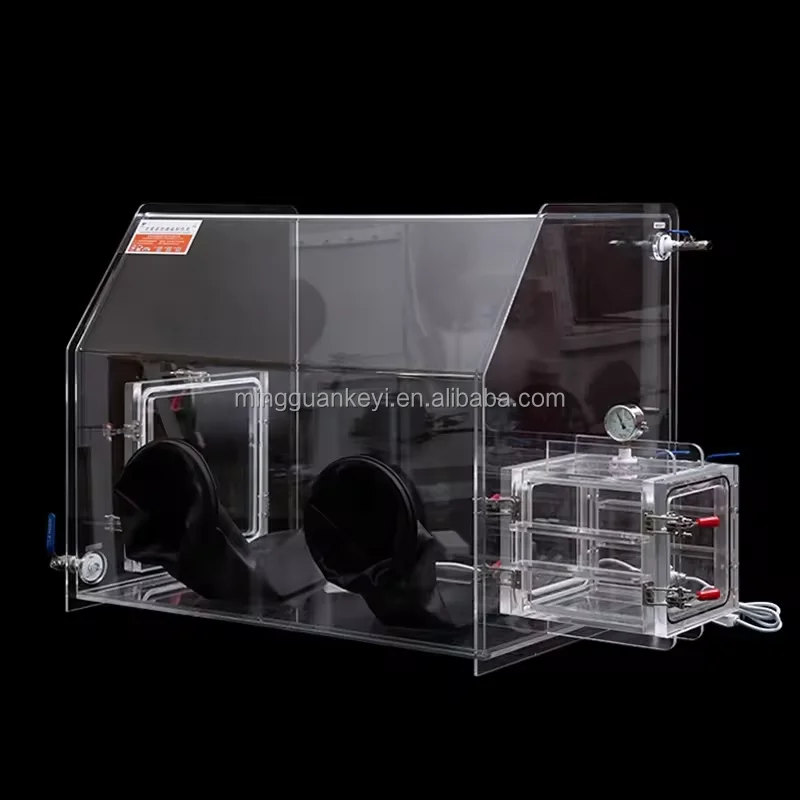 Laboratory Vacuum Water Oxygen Acrylic glove box MG-AGB-5B +Moisture ...