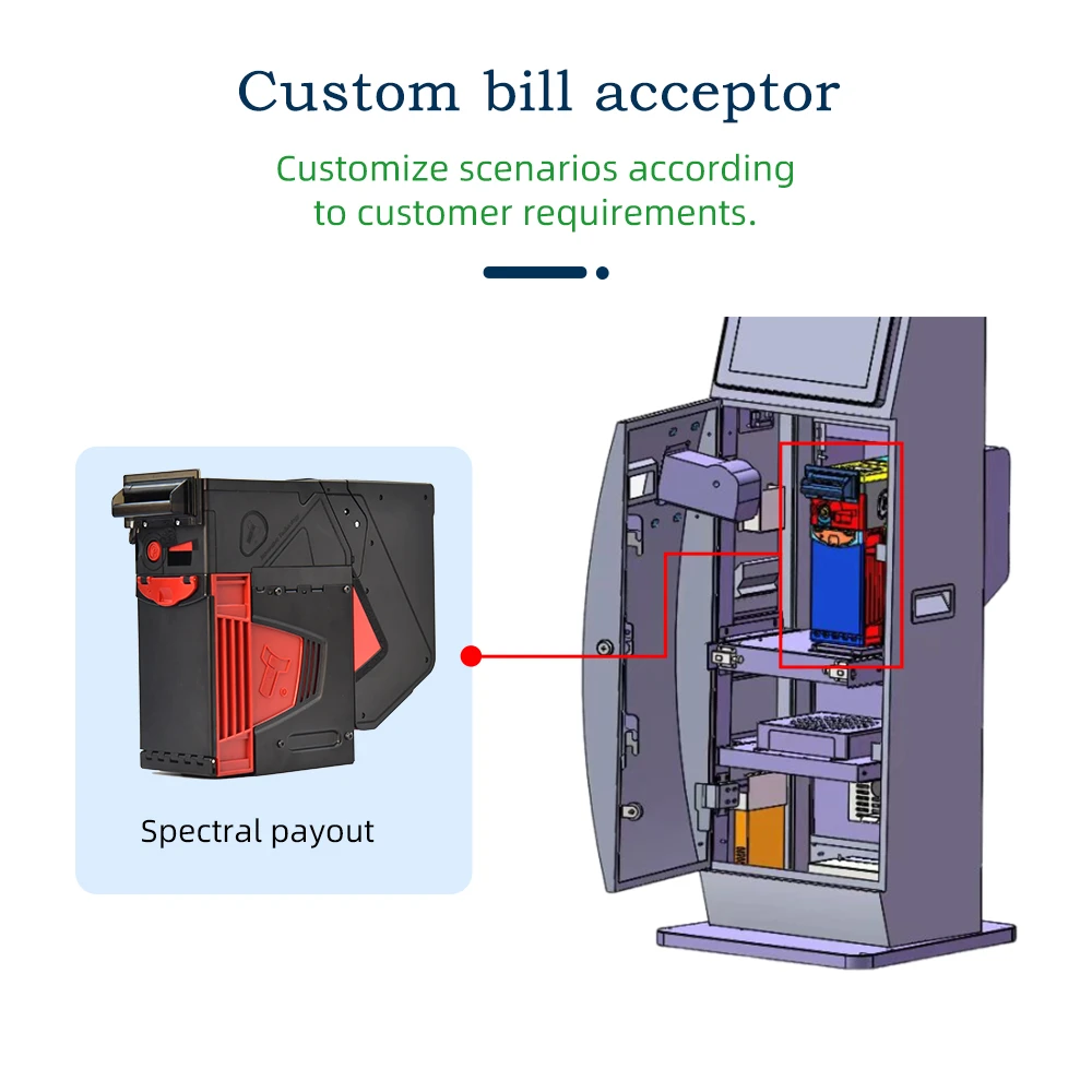 Market-leading Compact Banknote Recycler 30 Banknotes 2.2kg Weight SSP ...