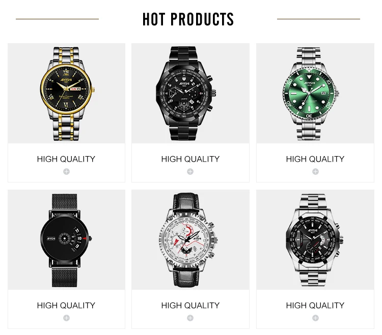 Aiyishi 1653 Top High Quality Sport Watches For Men Waterproof Classic ...