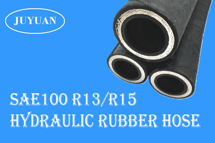 Jy High Pressure Steel Wire Spiraled Hydraulic Rubber Hose R13 ...