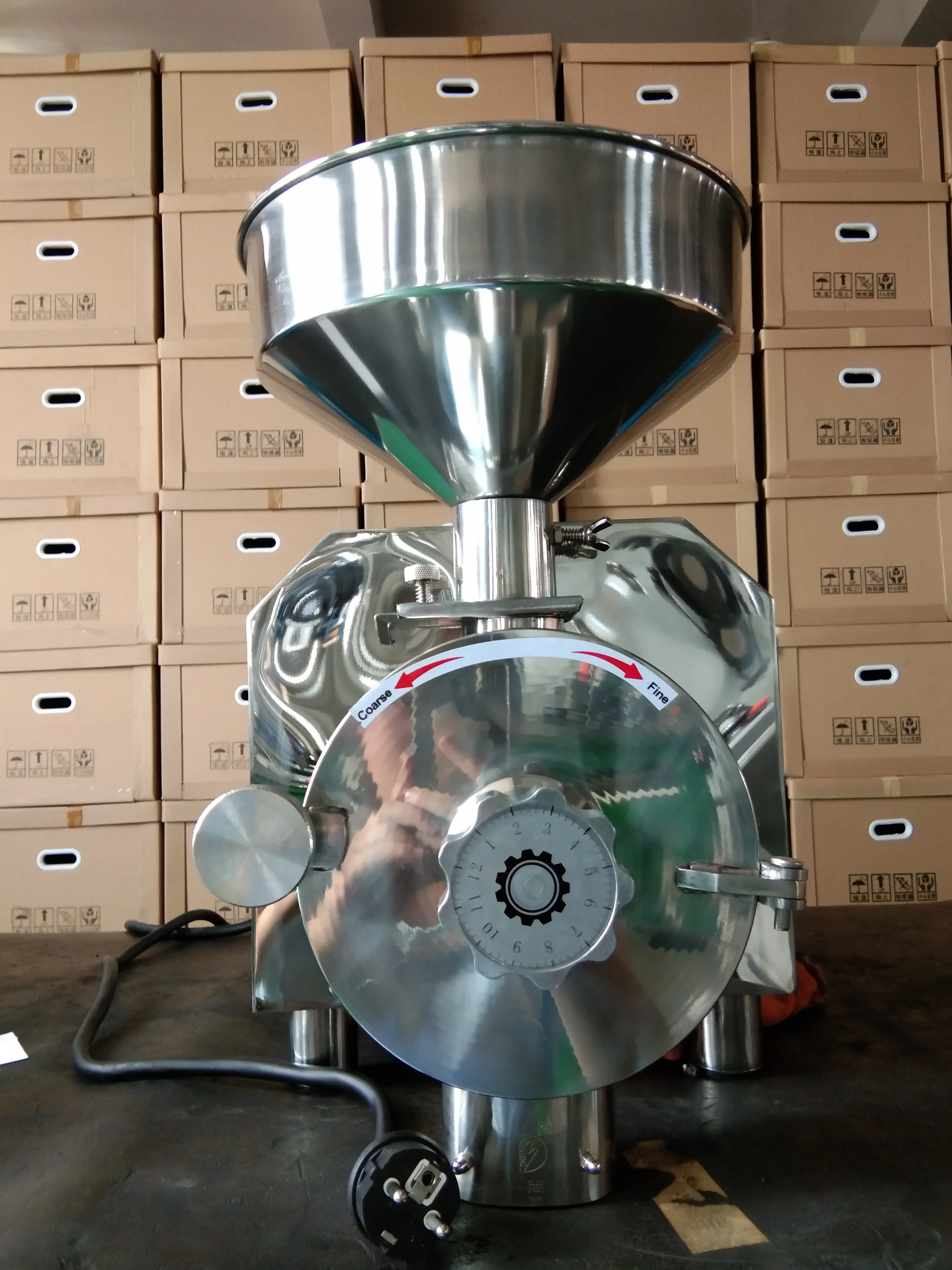 Electric Mini Wheat Flour Mill - Efficient & Versatile