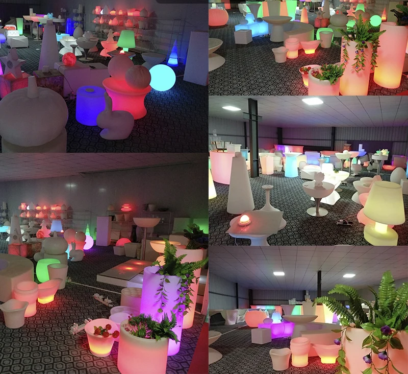 Outdoor LED Bar Counter - Durable, Portable, and Bright