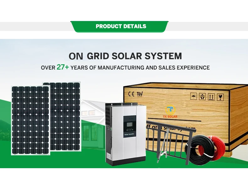 20 Kw Solar System On Grid Hybrid 20kw On Grid Inverter Solar Panel ...