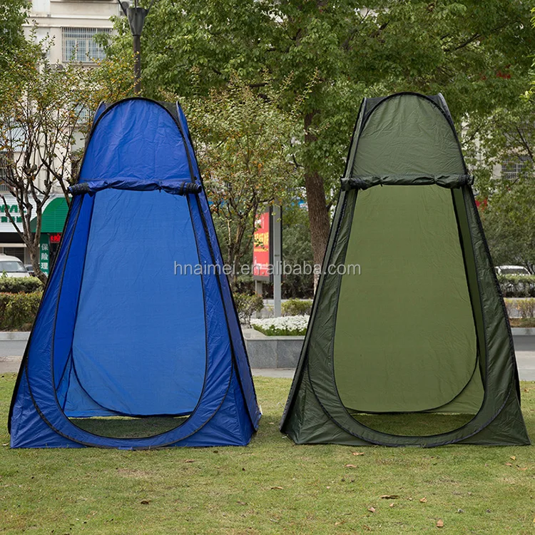 Easy Set up Foldable Solar Shower Tent Kit for Outdoor Camping