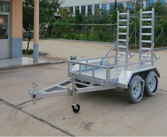 Mini Excavator Trailer Excavator Transport Plant Mini Tractor Trailer ...