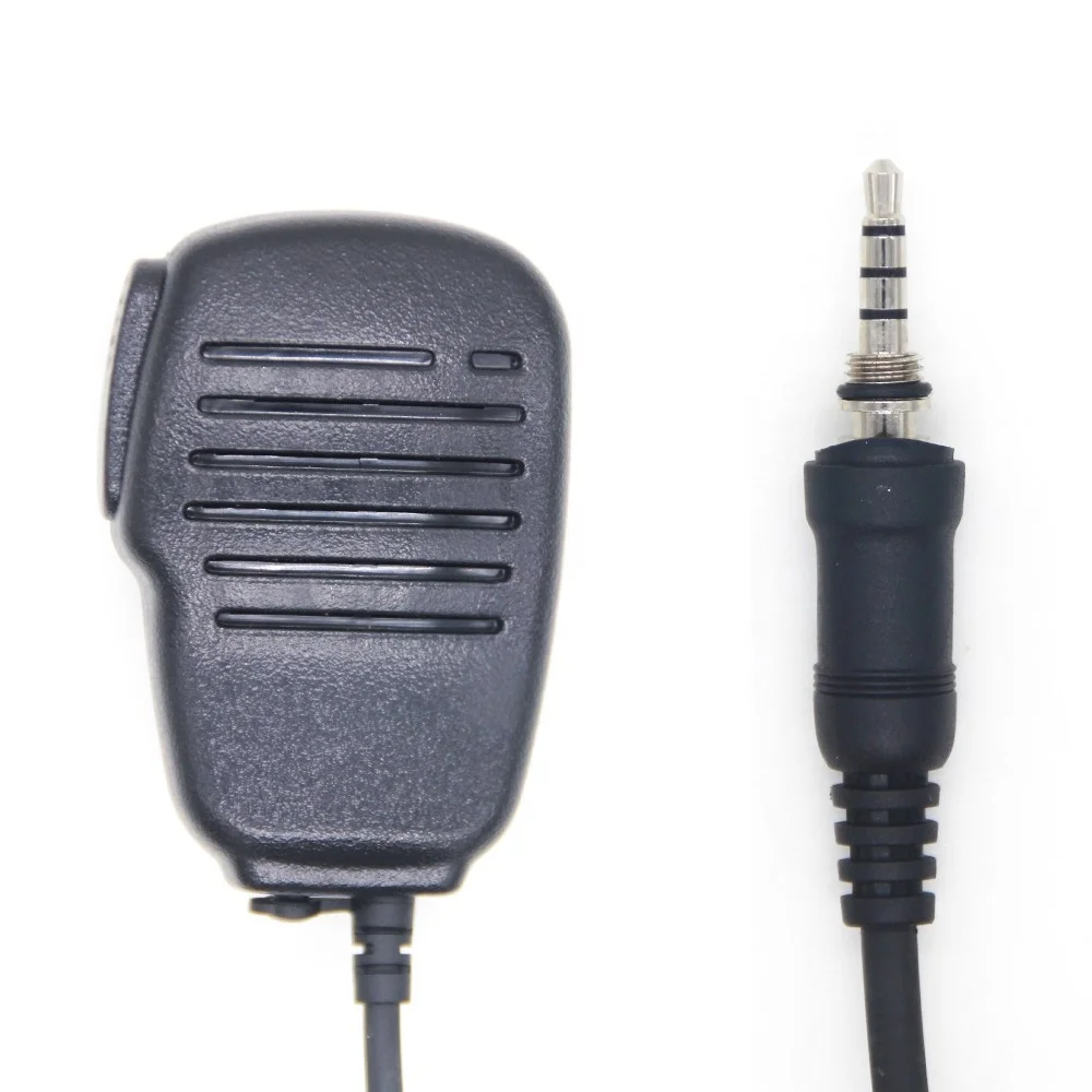 Waterproof Handheld Shoulder Microphone Speaker PTT for Yaesu Vertex VX ...