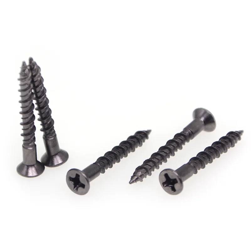 Factory Custom Uni9702 Stainless Steel Plated Black Nickel Two-thread ...