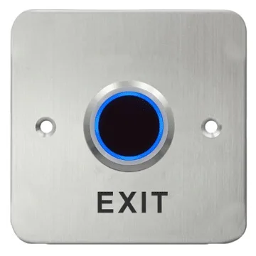Waterproof 32mm Touchless Door Release Sensor Exit Button For Access ...