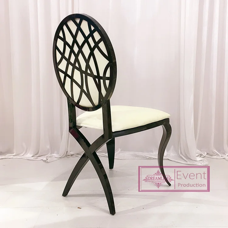 New Design Golden Classical Bride Veil Wedding Chair With White Leather ...