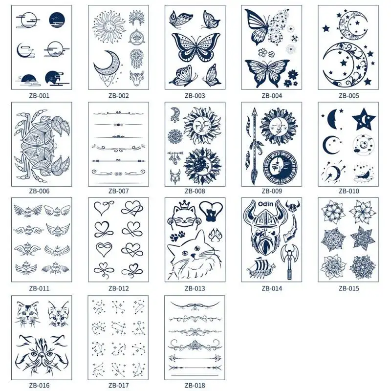 Custom Temporary Tattoo - Lasts 15 Days with Genipin Juice