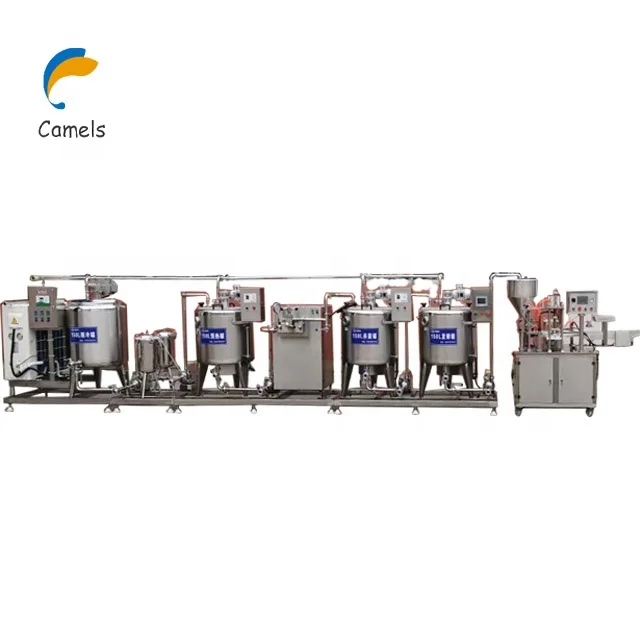 Yogurt Complete Production Line Dairy Yoghurt Making Maker Processing ...