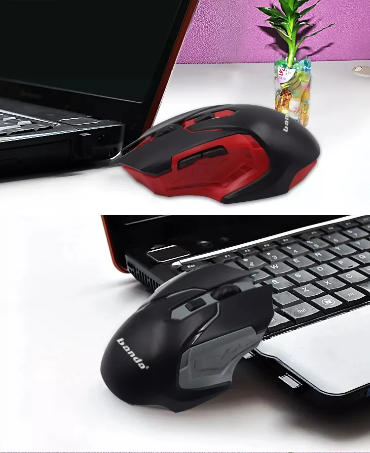 Banda BD307 2.4ghz Wireless Mouse - 1600dpi for Business