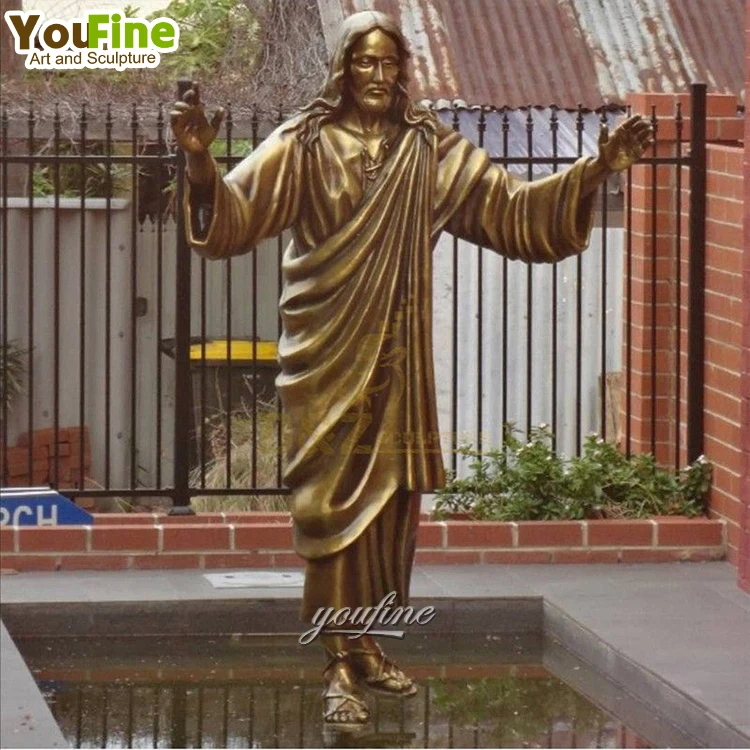 Life Size Outdoor Religious Statue Scared Heart Jesus Sculpture - Buy ...