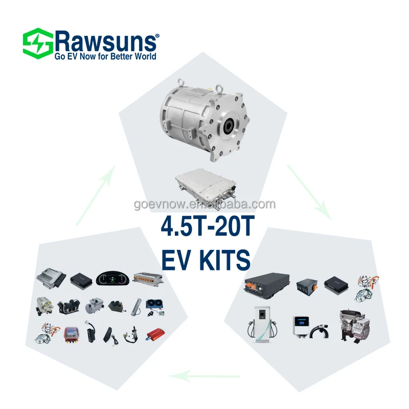 Goevnow EV Conversion Kit for 4.5T Truck RSTM262-J AC Motor Controller ...