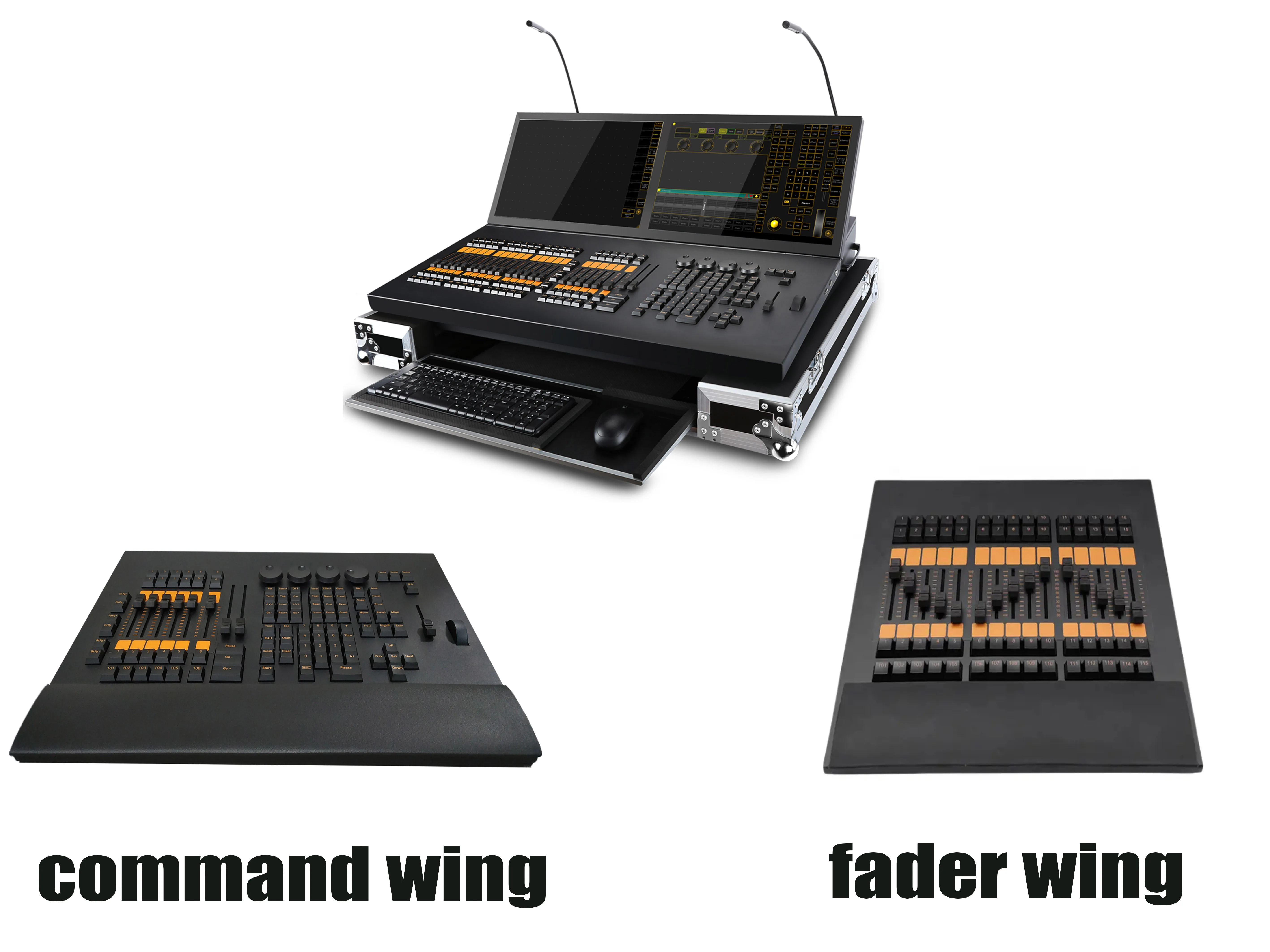 Tiger Touch Wing Stage Lighting Console Channel Quartz Art Net Dmx512 ...