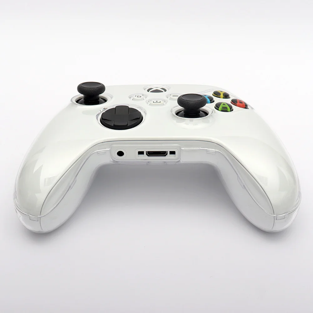 For Xbox Series X Wireless Controller Crystal Case PC Clear Handle for ...