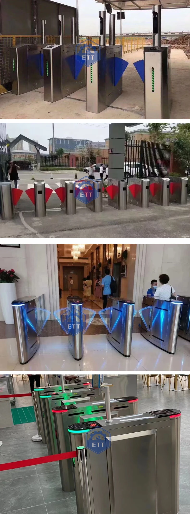 ET506 Barcode QR CODE Card Reader Access Control System